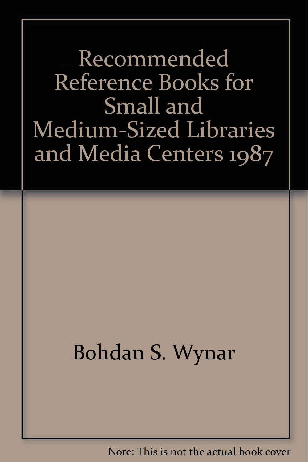 Recommended Reference Books for Small & Medium-Sized Libraries & Media ...