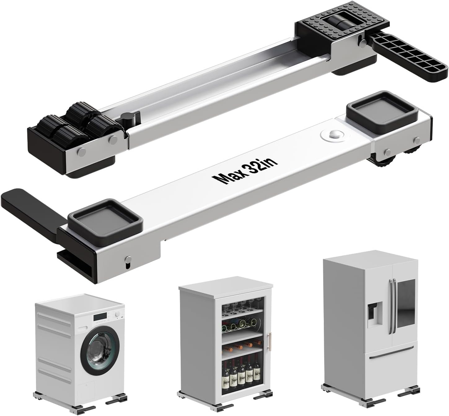 Amazon.com: Appliance Slider Rollers Heavy Duty 360 Degrees Rotate ...