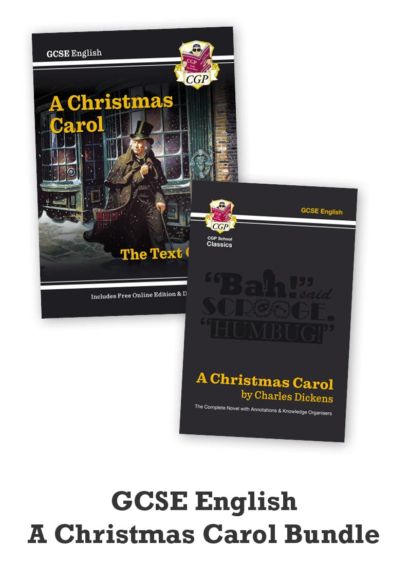 A Christmas Carol GCSE Text Guide and Complete Novel 2-Book Bundle ...