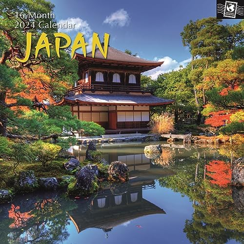Amazon.com: 2024 Square Wall Calendar, Japan, 16-Month Passport ...