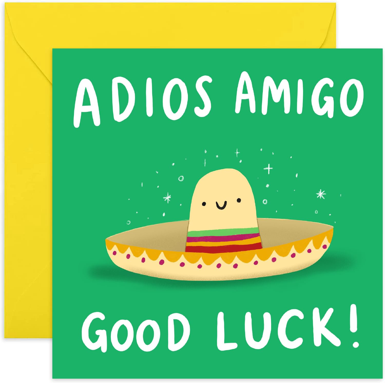 Old English Co. Funny Leaving Card for Friends - 'Adios Amigo' Mexican ...