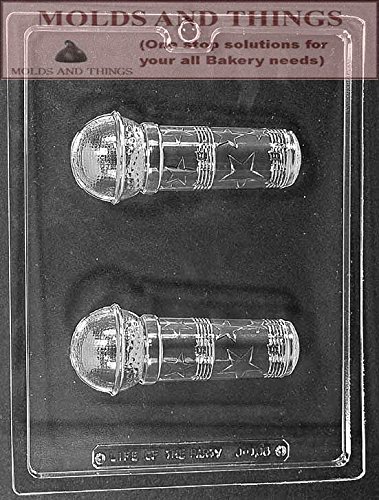 Microphone Chocolate Candy Mold 3D With Copywrited Candy Making ...