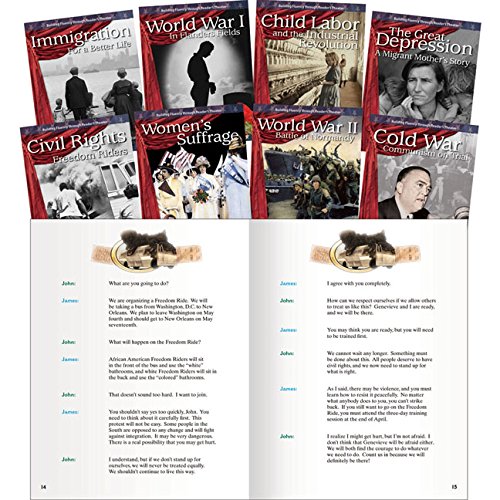 Amazon.com: Reader's Theater: The 20th Century Set (Building Fluency ...