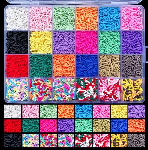 Amazon.com: EHOPE Fake Sprinkles Polymer Sprinkles Resin Sprinkles Clay ...