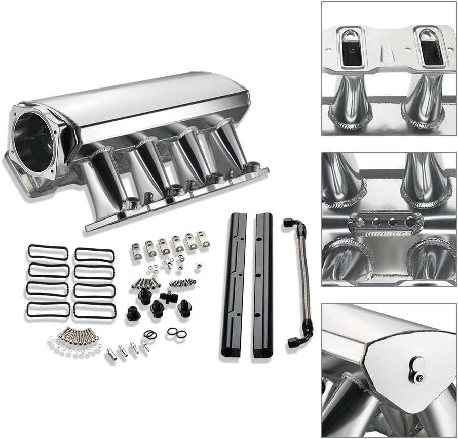 Amazon.com: 102mm High Profile LS1 LS2 LS6 Intake Manifold with MAP ...