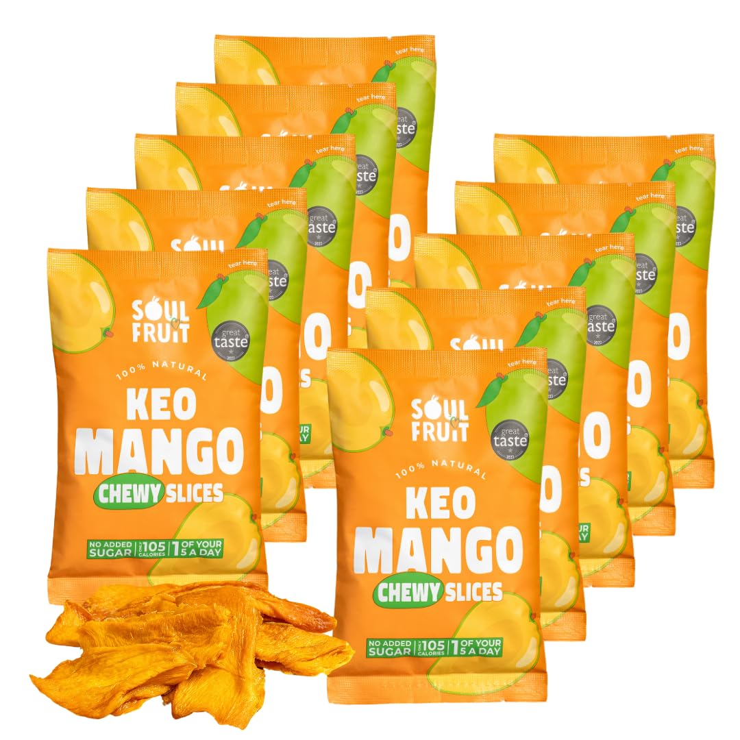 Buy Soul Fruit Soft Dried Keo Mango - Chewy Dried Fruit - y Snacks for ...
