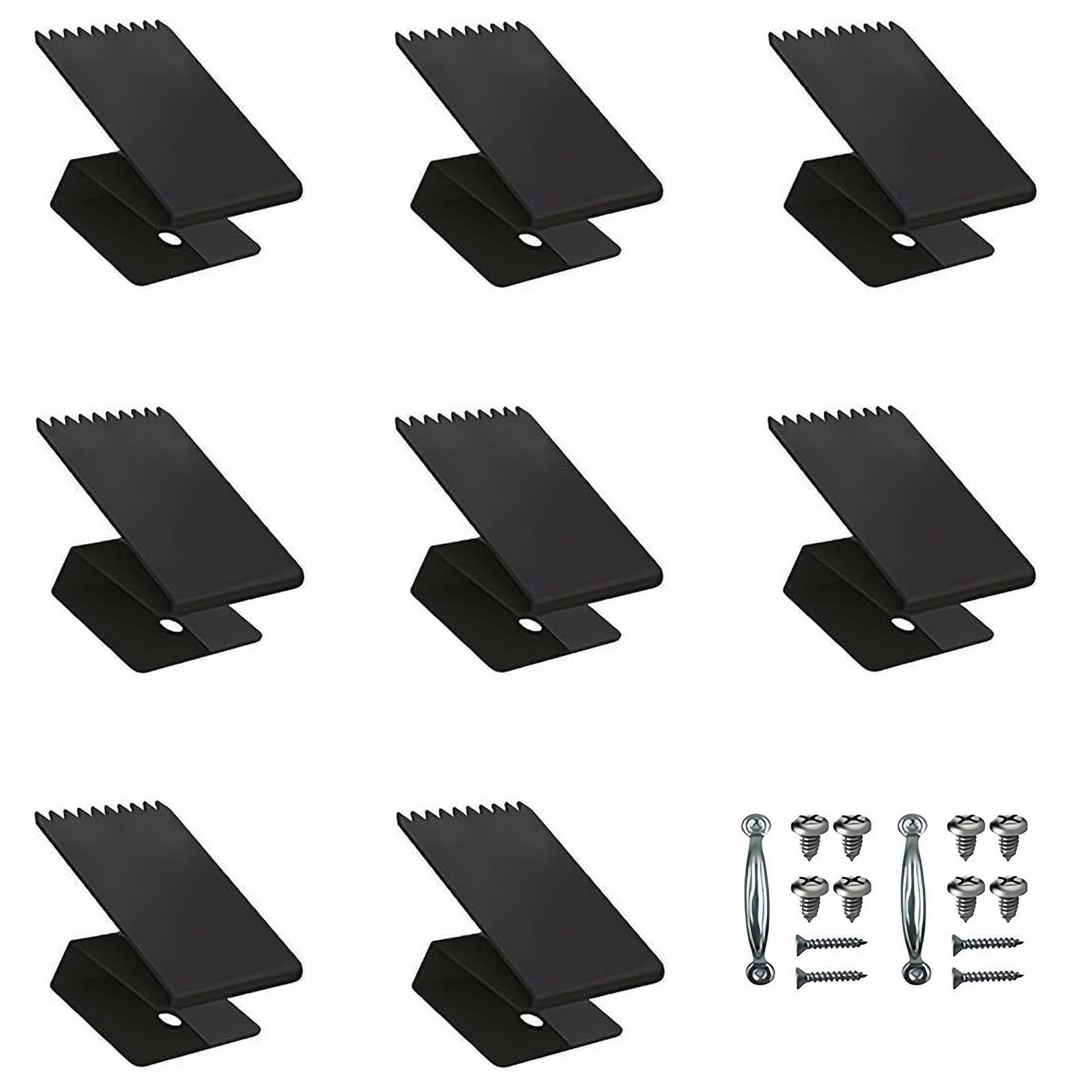 Windstorm Window Clips 8PCS Hurricane Window Clips Stainless with ...