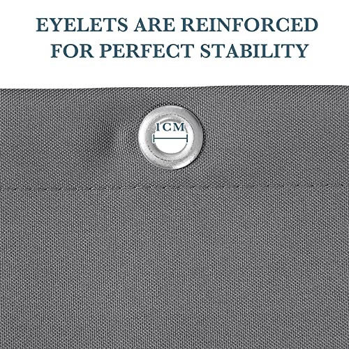 PONY DANCE Balcony Privacy Screen Fabric Balcony Covering Waterproof ...