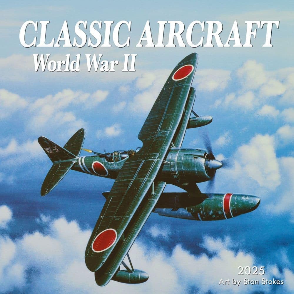 Amazon.com: Carousel Calendars, Aircraft Classic 2025 Wall Calendar ...