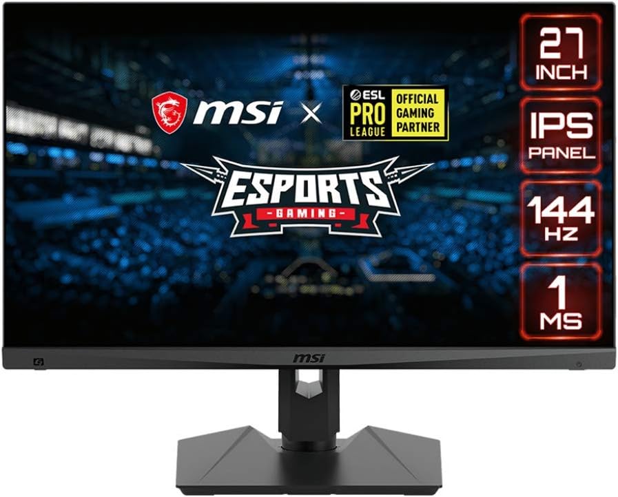 Amazon.com: MSI Full HD Gaming RGB Non-Glare Super Narrow Bezel 1ms ...