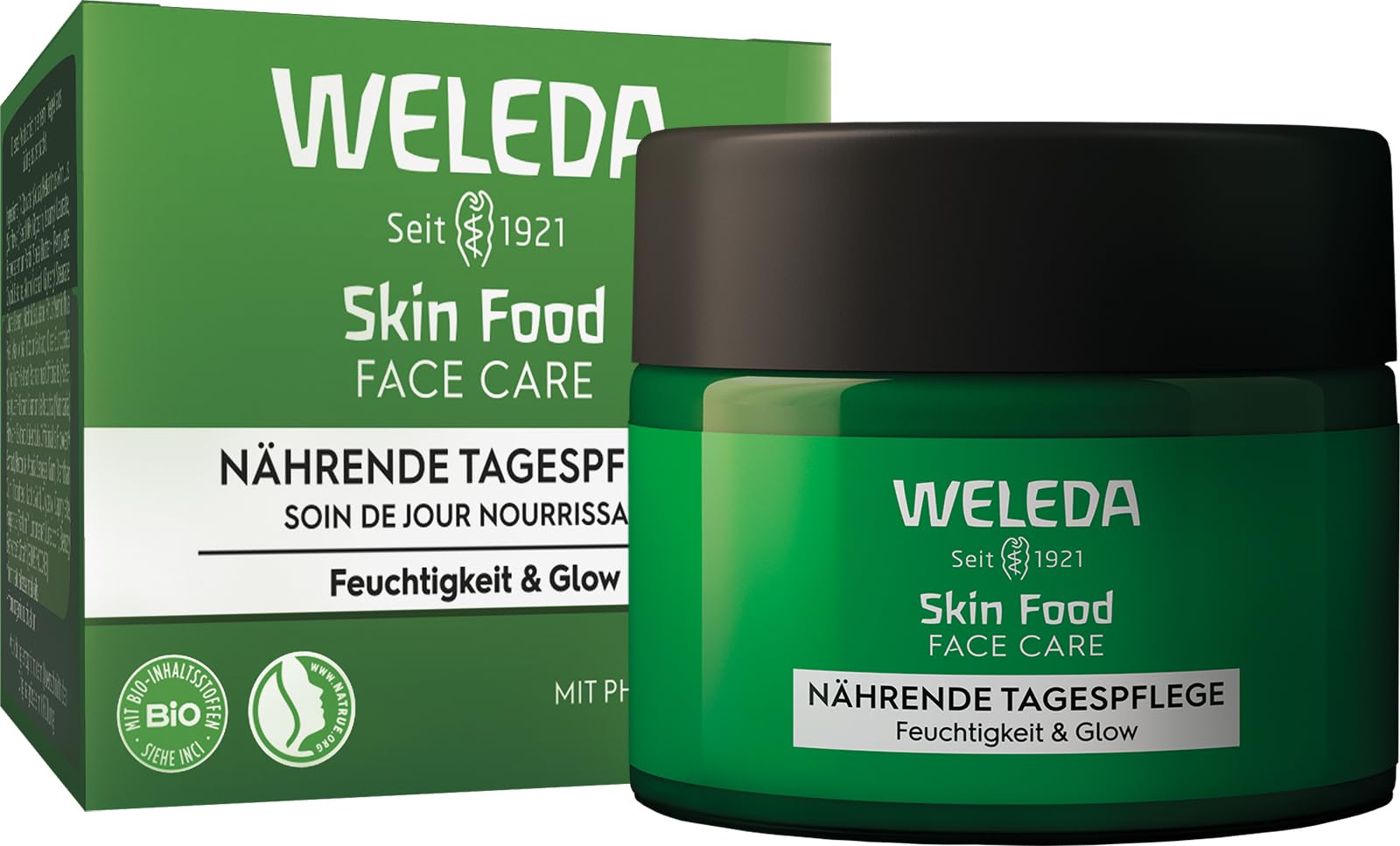 WELEDA Bio Skin Food Tagespflege Feuchtigkeit & Glow - Naturkosmetik ...