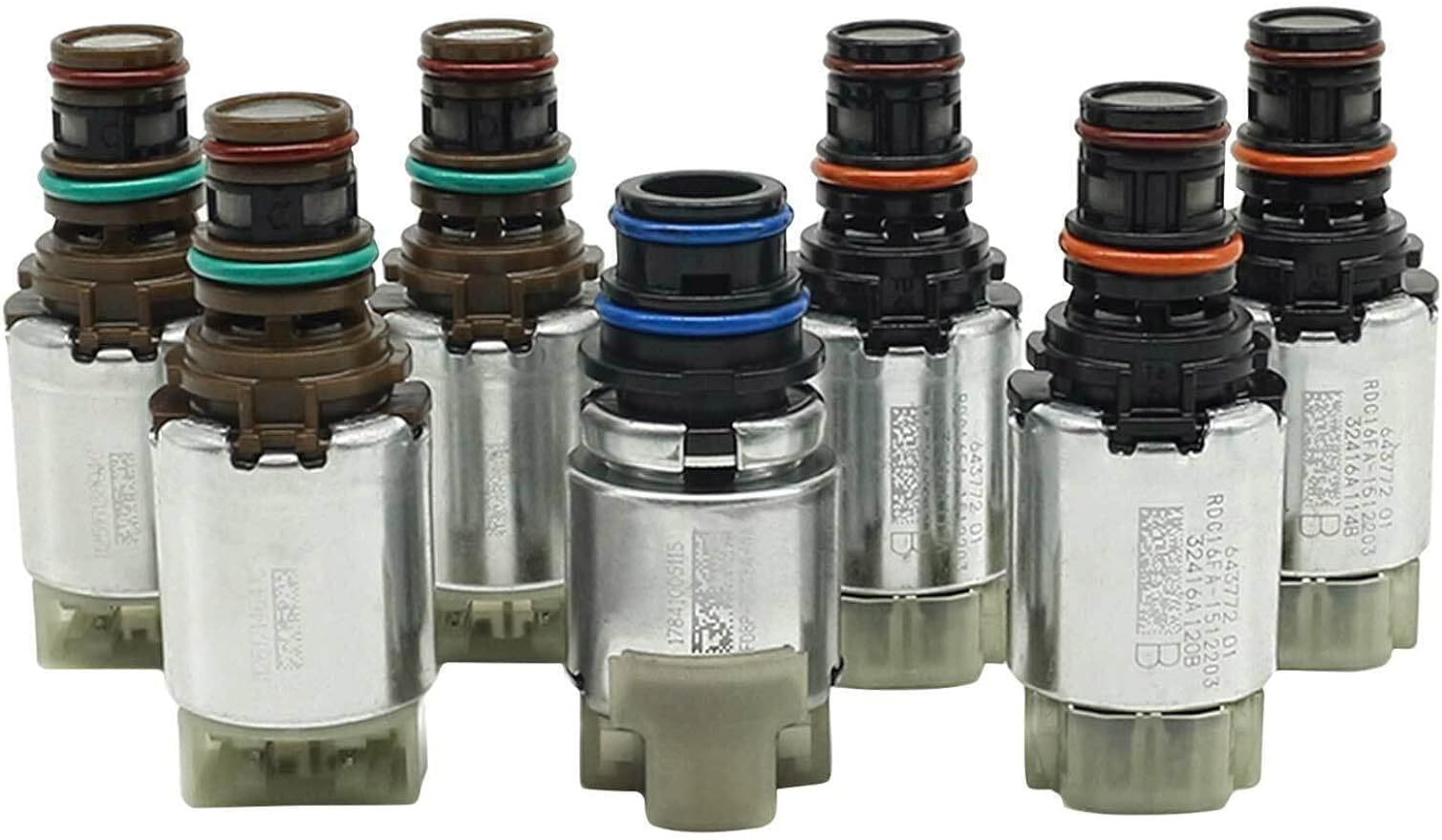 Amazon.com: 7 Pcs 6F35 6F15 Transmission Solenoid Set Compatible with ...