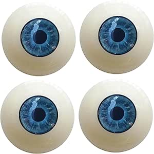 Amazon.com: Realistic Acrylic Eyeball, 2 Pairs Plastic Hollow Eyeball ...