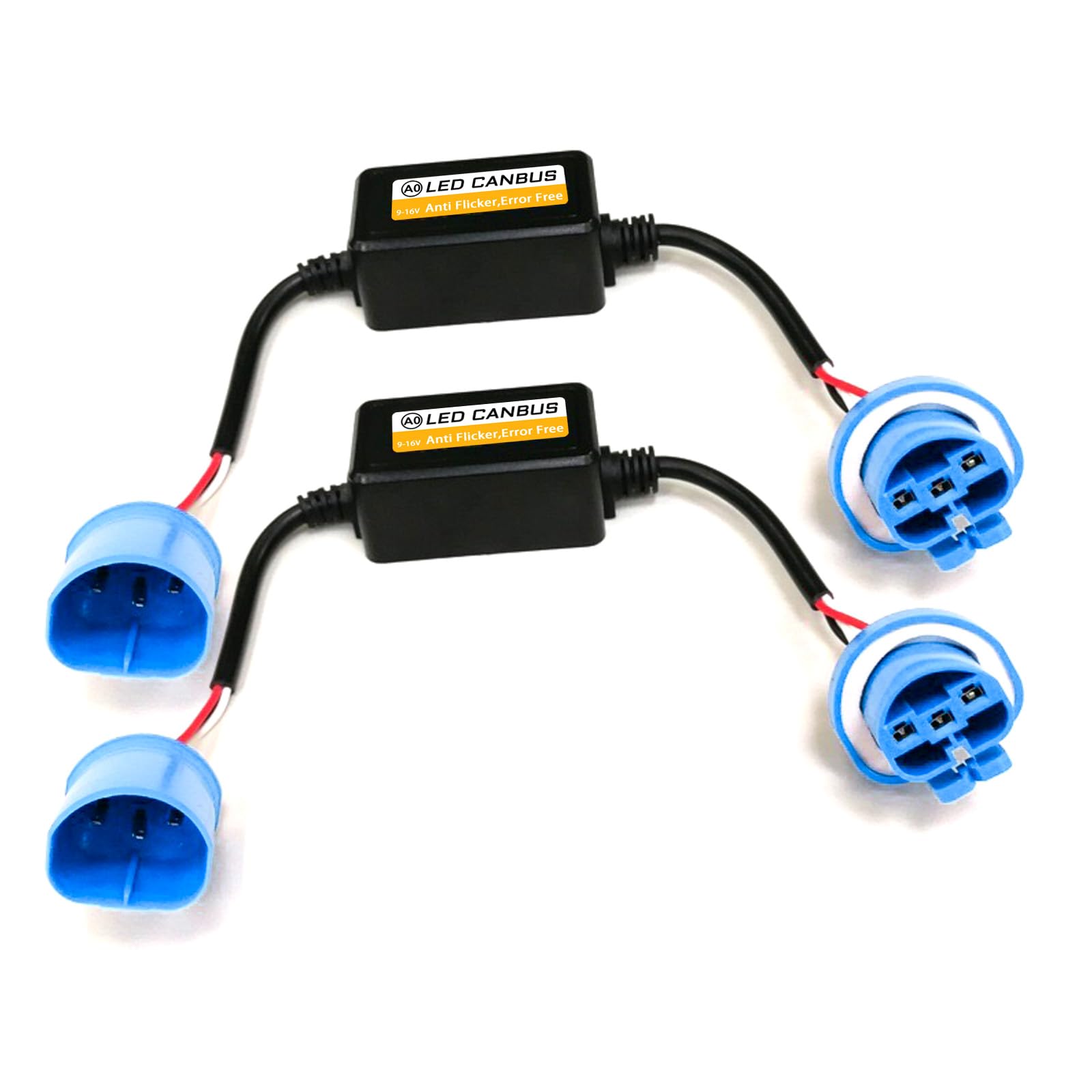 Amazon.com: MLAHUIER 2PCS Car LED Headlight Canbus Decoder, 9007 LED ...