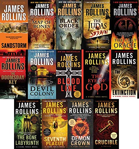 Sigma Force Series Set, books 1-14 : James Rollins: Amazon.co.uk: Books