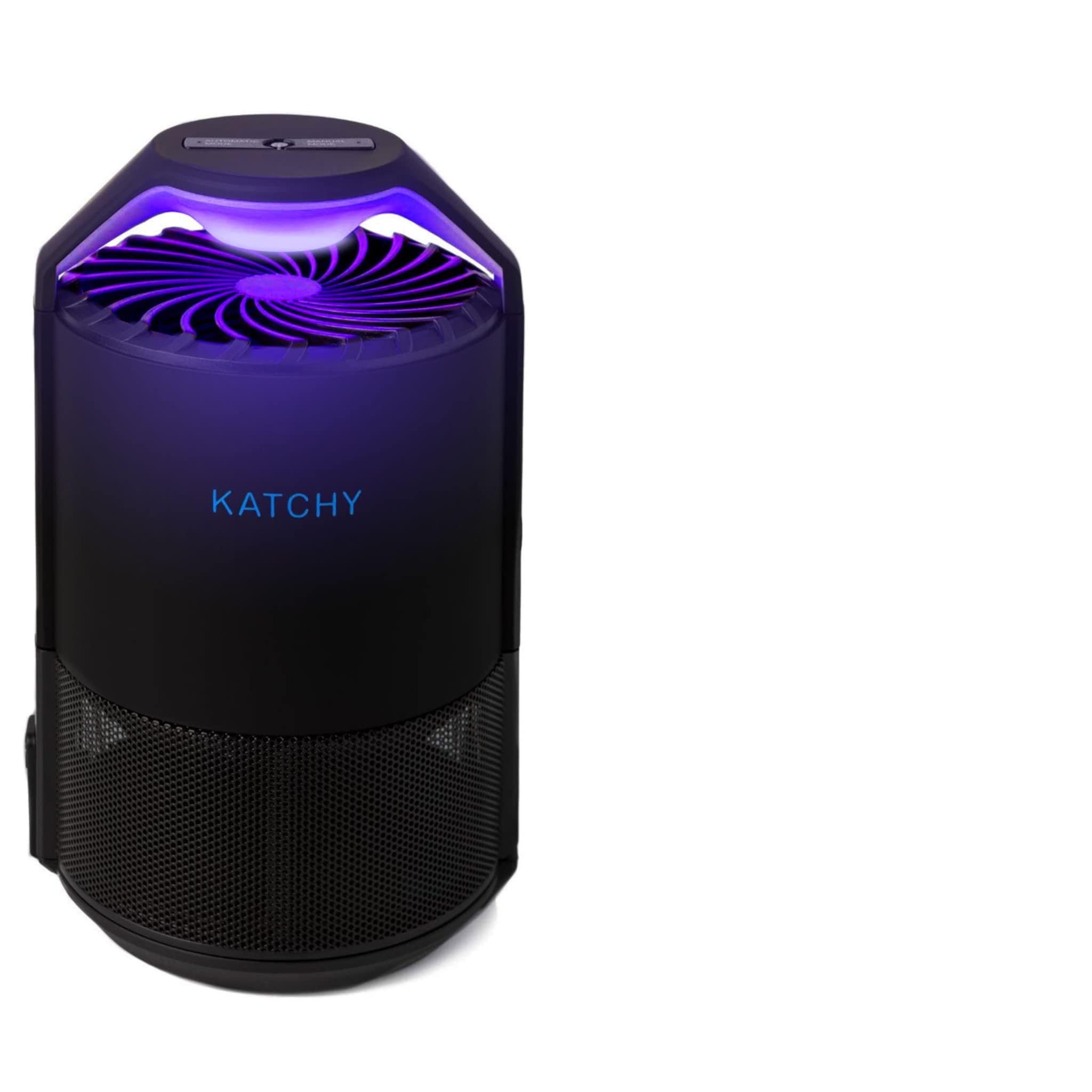 KATCHY Automatic Indoor Insect and Flying Bugs Trap & 8-Pack Refillable ...