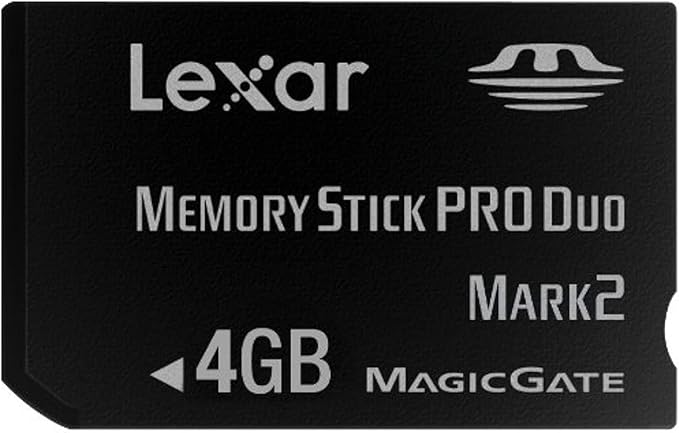 Amazon.com: Lexar Platinum II 4GB Memory Stick Pro Duo Flash Memory ...