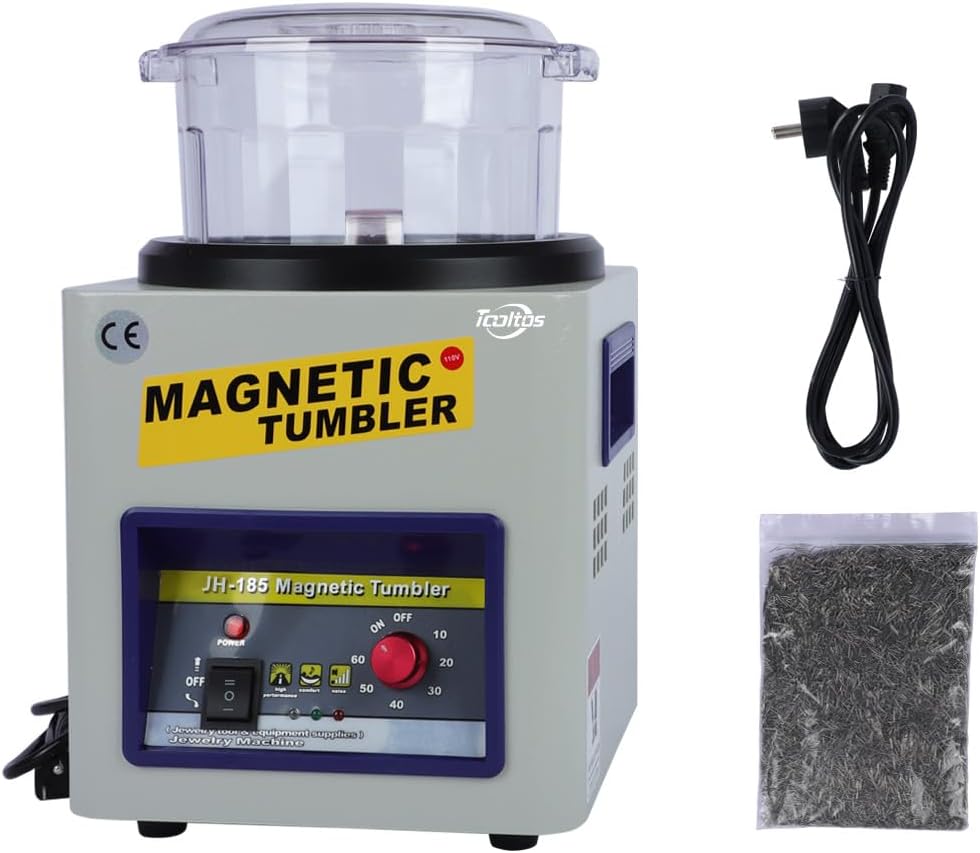 Amazon.com: KT-185 Magnetic Tumbler Jewelry Polishing Machine