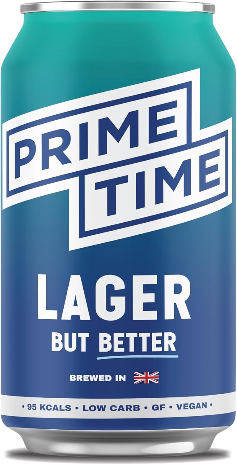 Prime Time Lager - Classic Full-Flavoured and Full-Strength Beer - 30% ...