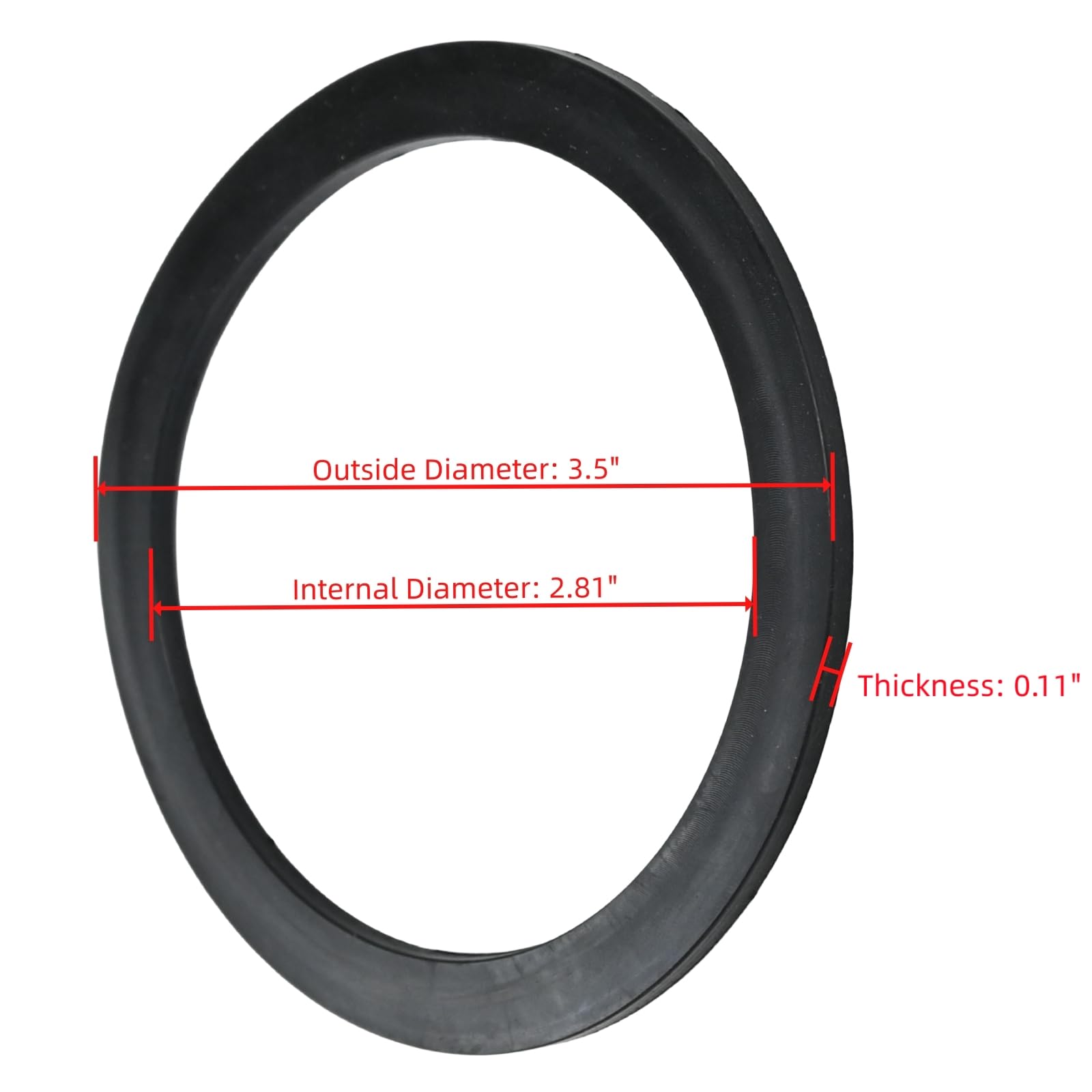 Kenworth Truck Fuel Tank Cap Gaskets Seal Rings 4-Pack Fuel Tank Cap ...