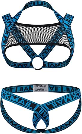 JOCKMAIL Mens Fitness Harness Shoulder Strap with Mens Jock Strap ...