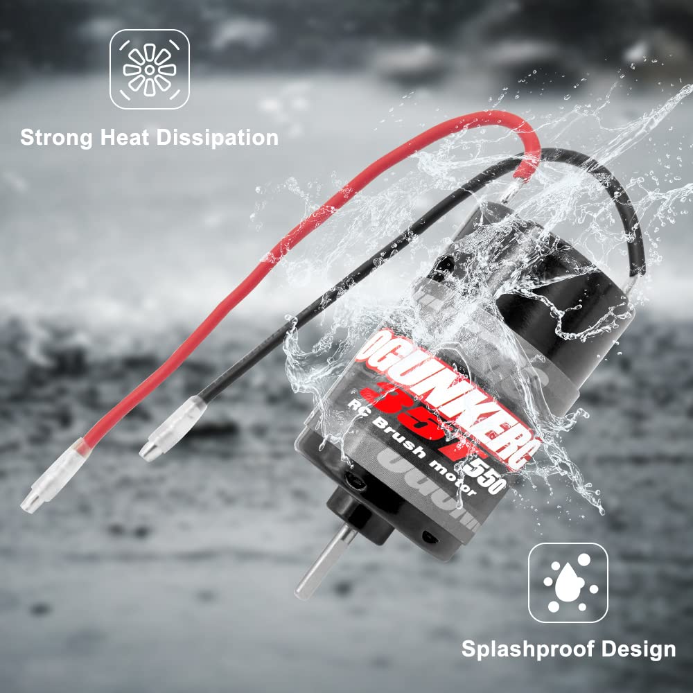 Snapklik.com : OGRC Motor 550 35T Brushed Motor For TRAXXAS TRX4 TRX6 ...