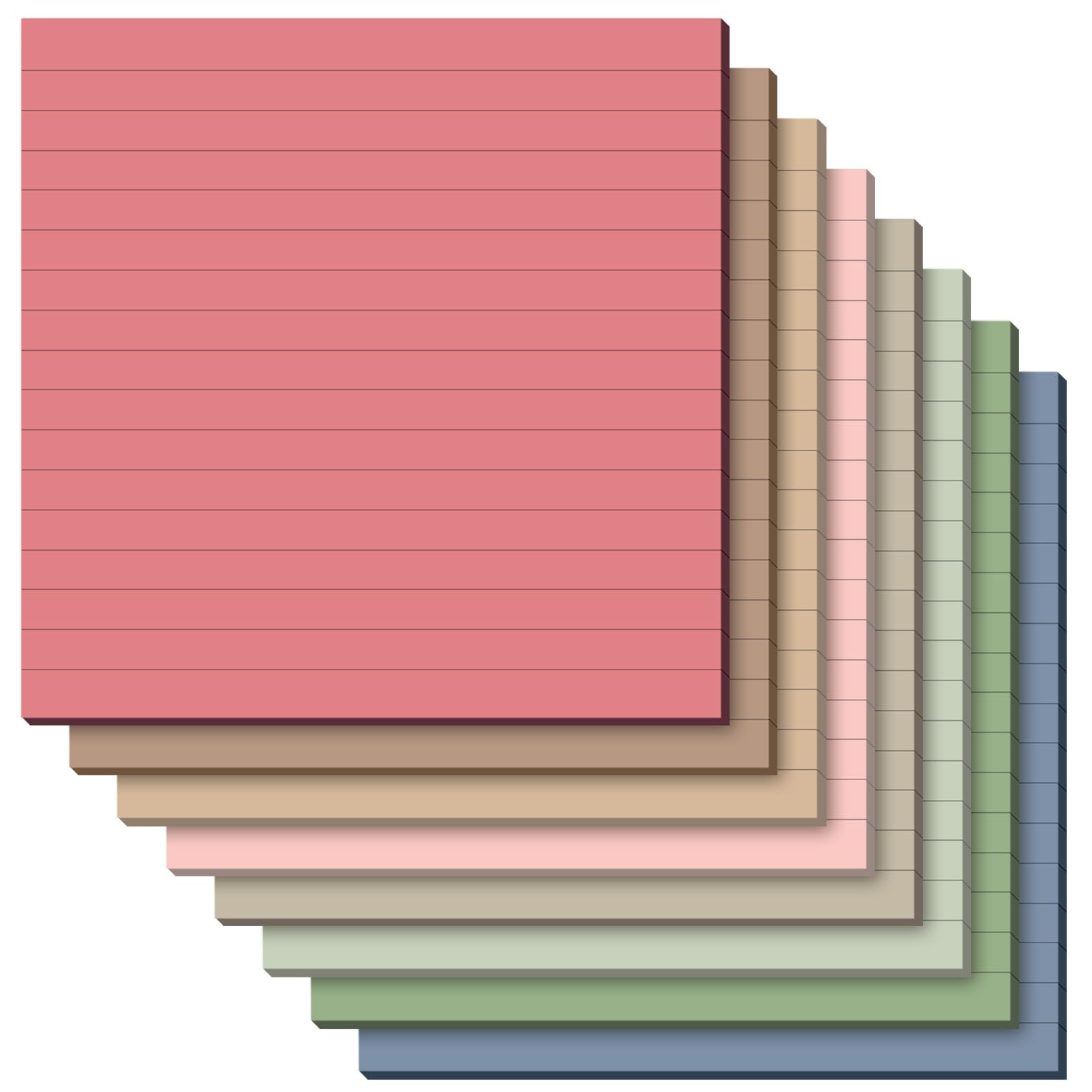 Snapklik.com : Qeeenar 8 Pads Big Sticky Notes 11 X 11 Inch Lined Jumbo ...
