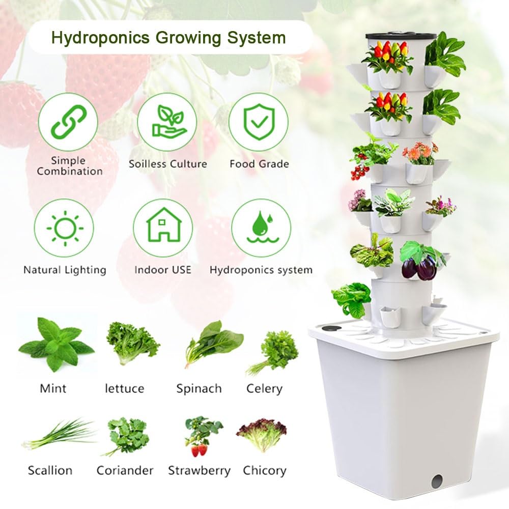 Tower Garden Growing System Review 2024 Review The Lettuce Grow