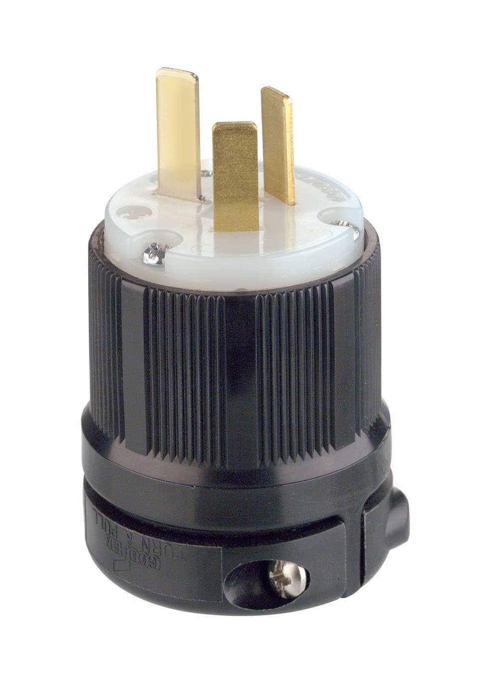 Leviton 9151-N 20-Amp, 125-Volt, Plug, Straight Blade, Industrial Grade ...