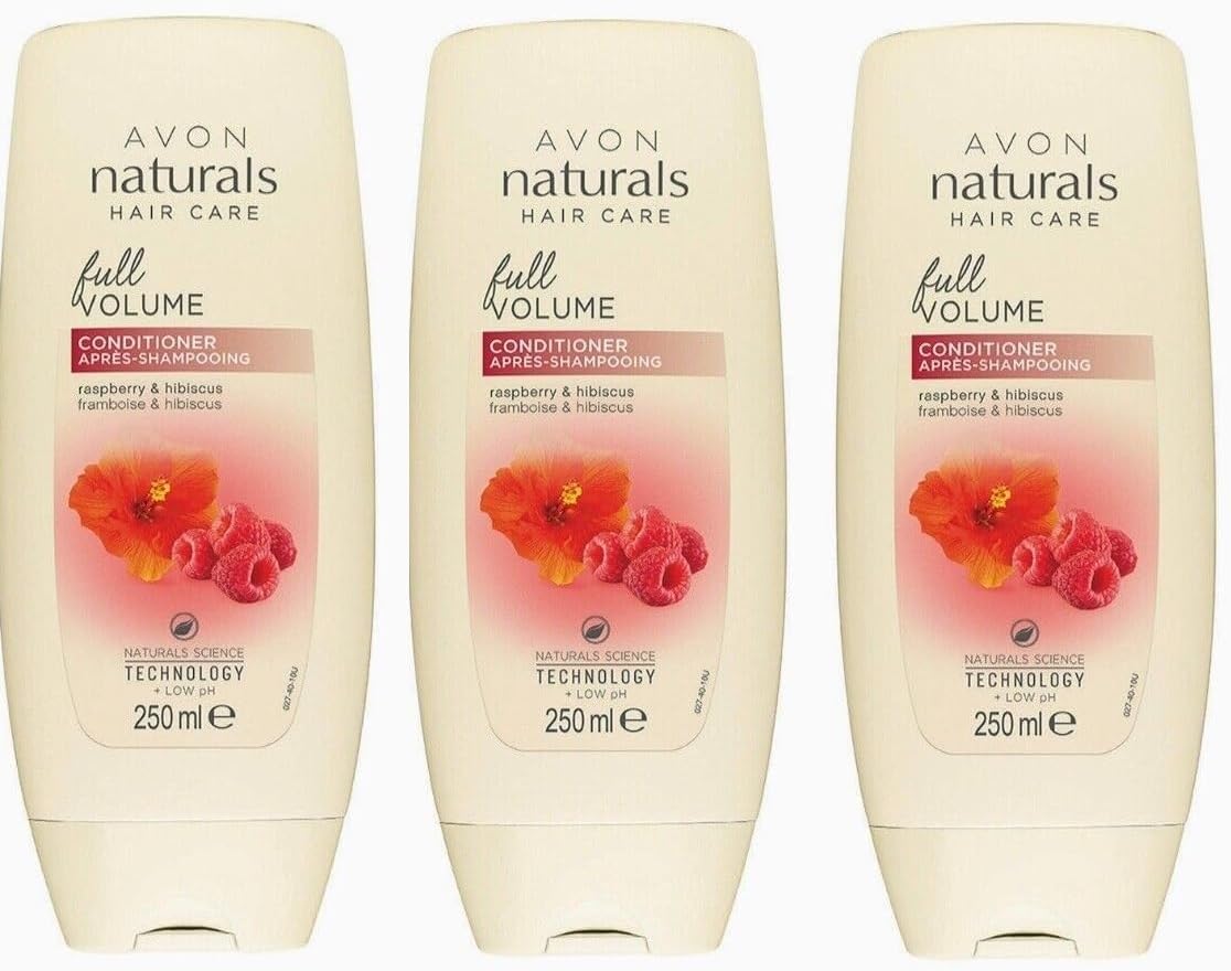 3 x Avon Raspberry & Hibiscus Conditioner 250ml : Amazon.co.uk: Beauty