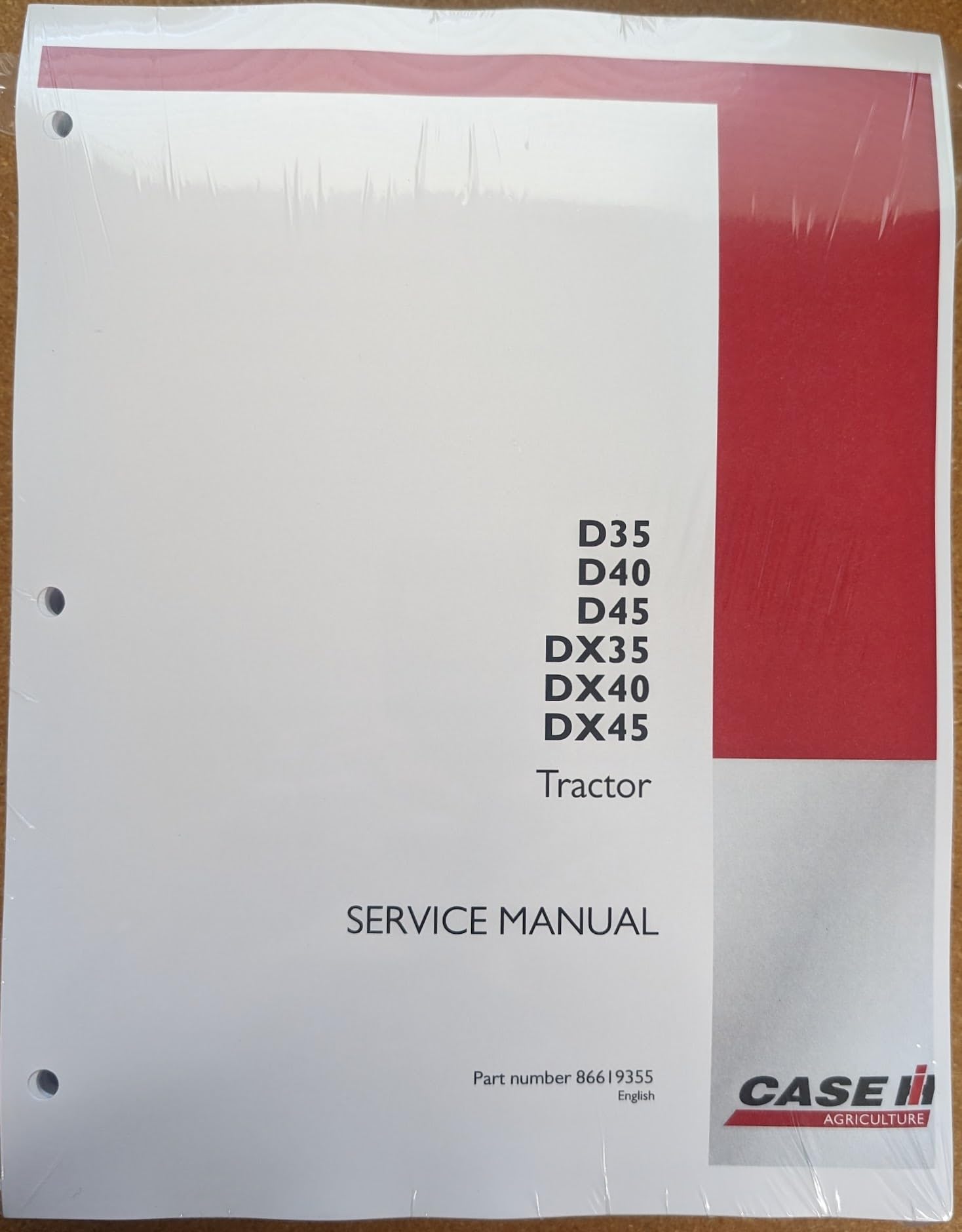 Amazon.com: CASE IH D35, D40, D45, DX35, DX40, DX45 Tractor Workshop ...