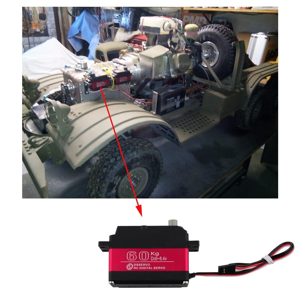 High Torque Arduino Servo RDS5160 60kg Digital Servo - 270° High Torque ...