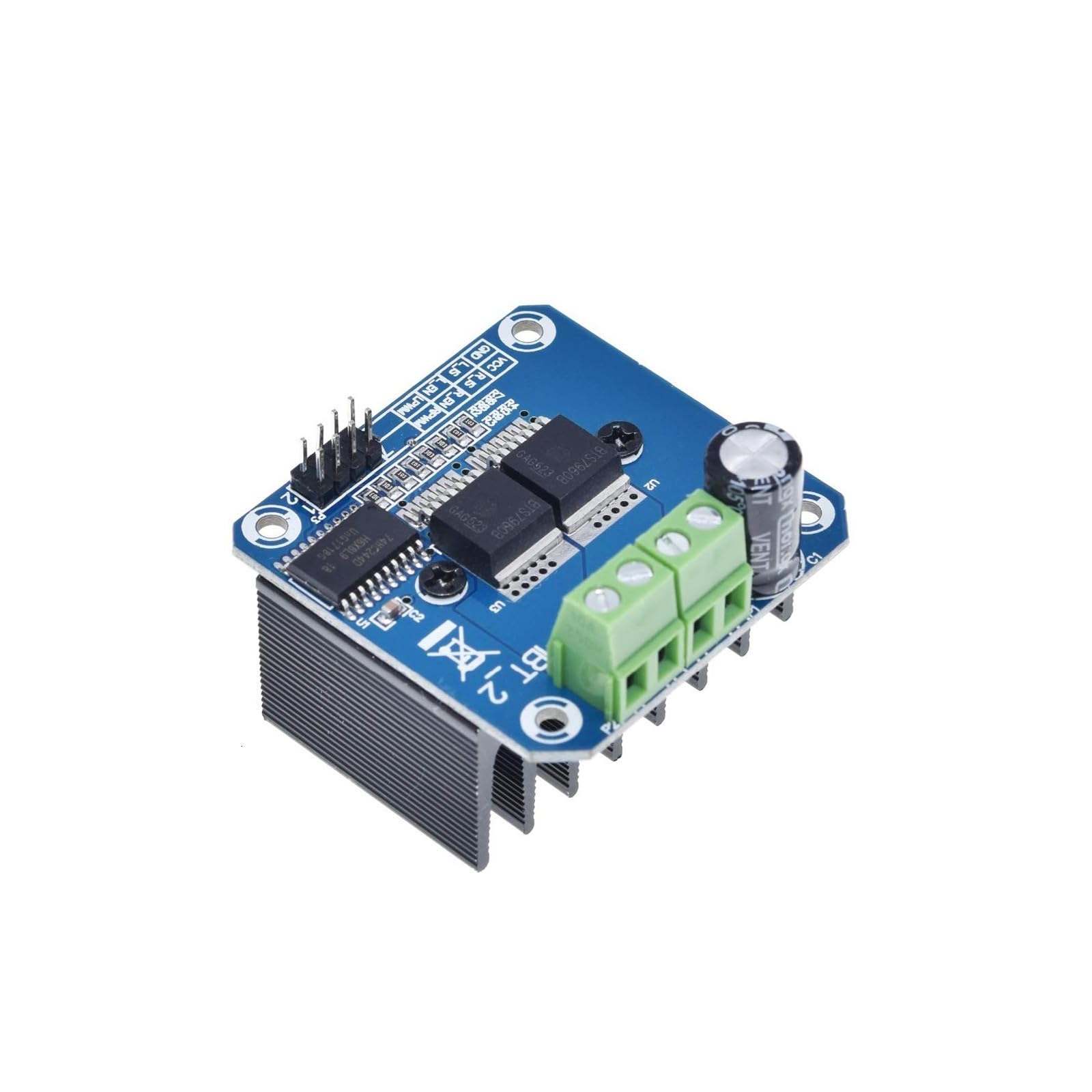 Snapklik.com : KEAcvise 2-Pack BTS7960 43A H-Bridge Motor Driver - High ...