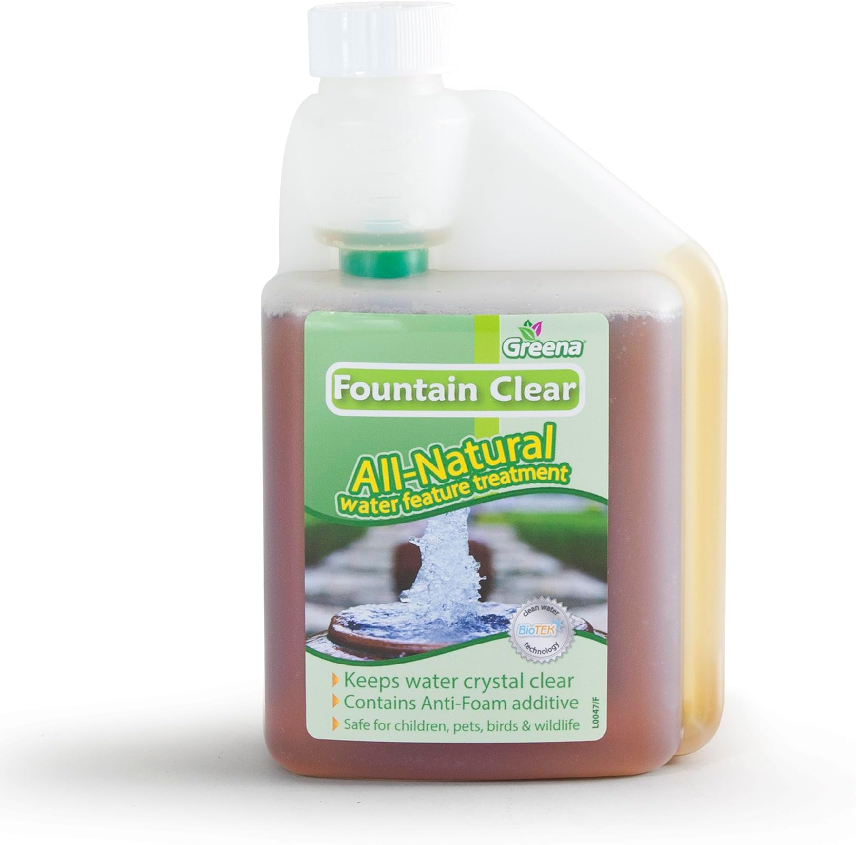 Biotek Fountain Clear - 500ml - All Natural Fountain Cleaner : Amazon ...