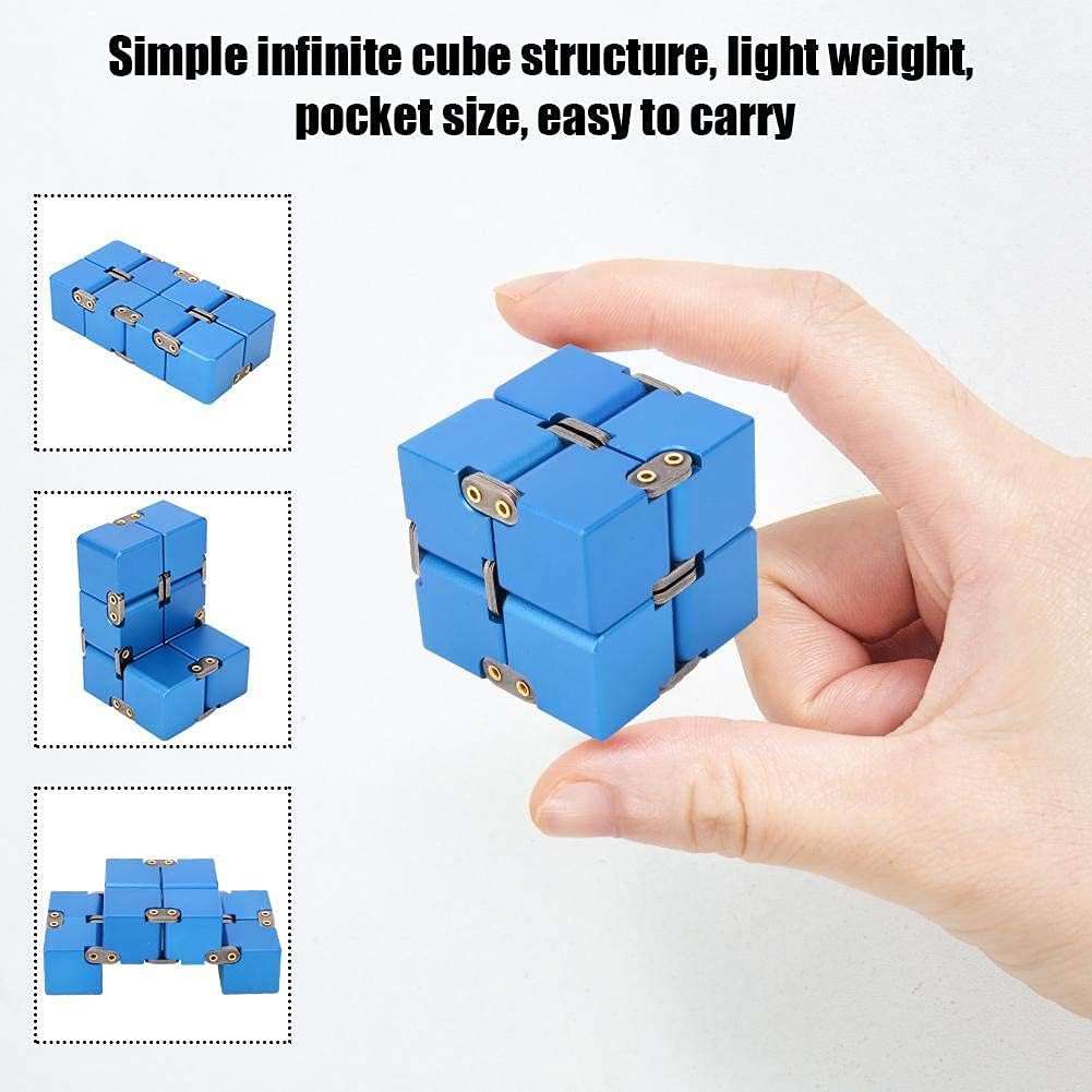 Zerodis Infinity Cube, Fidget Toys IQ Puzzle Cube Cadik Gifts Party ...