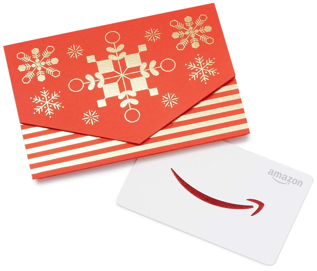 Amazon.ca Gift Card for Any Amount in Red and Gold Mini Envelope ...