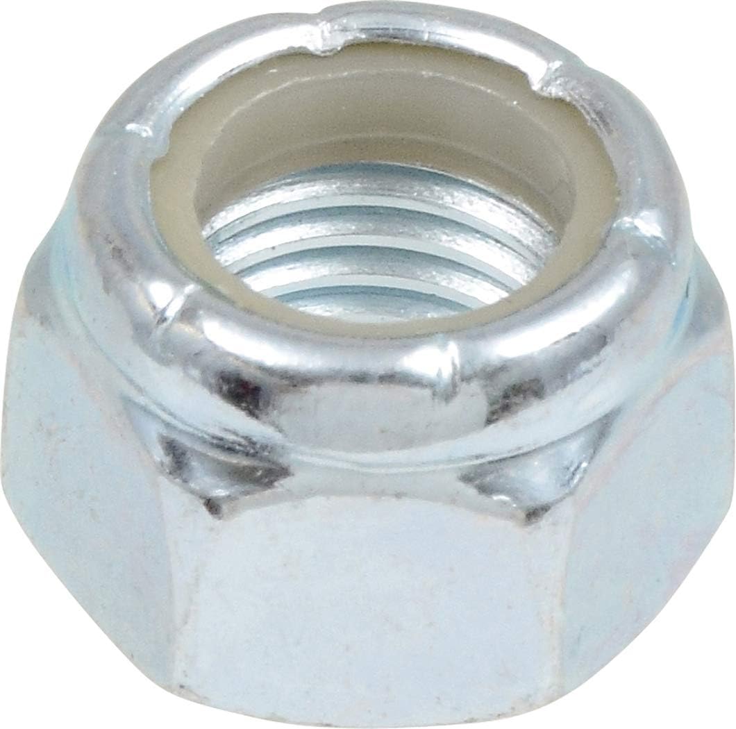 Amazon.com: Hillman 180150 5/16-18 Nylon Lock NUT, 5/16"-18, 100-Pack ...