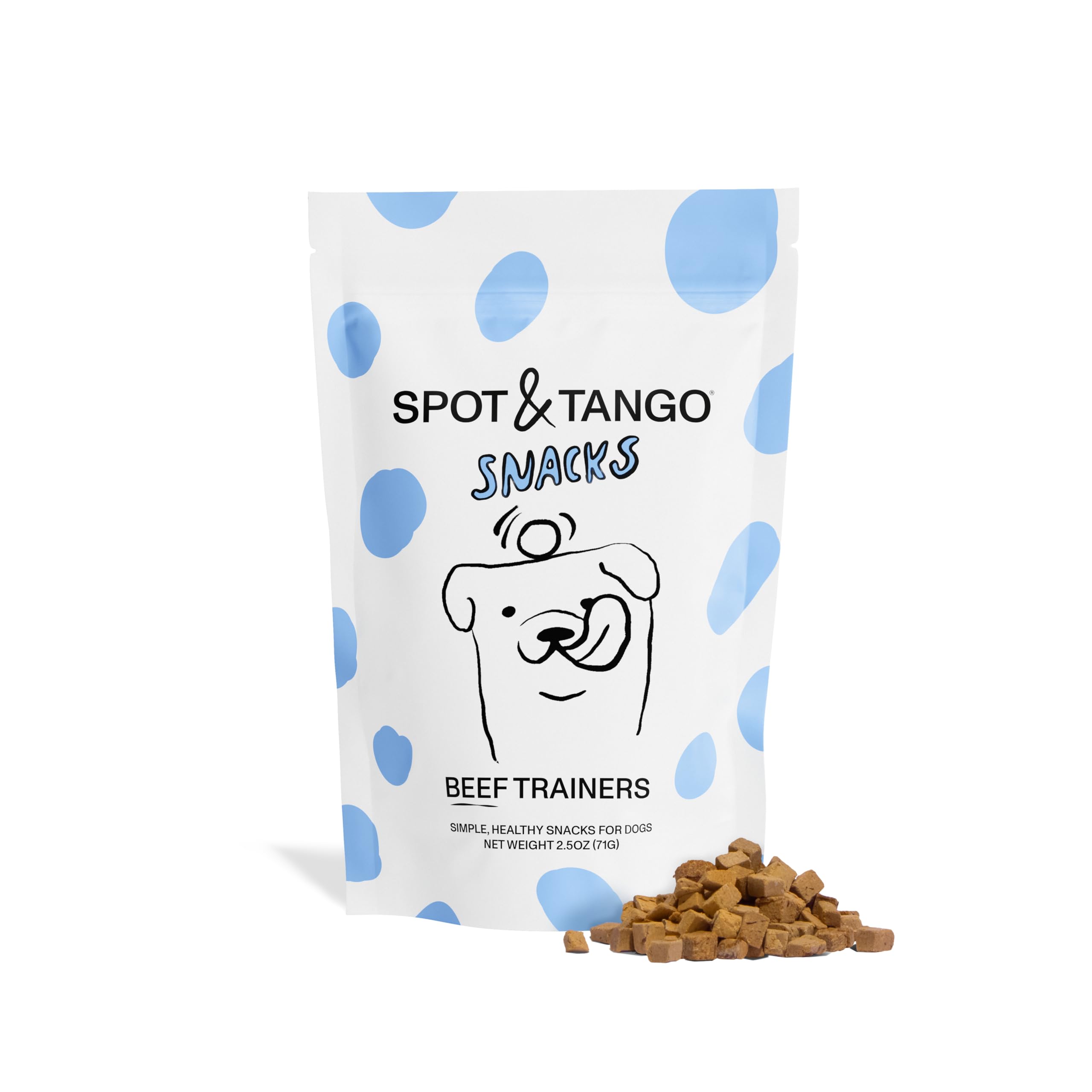 Amazon.com : Spot & Tango Dog Training Treats - 100% Beef Liver, Freeze ...