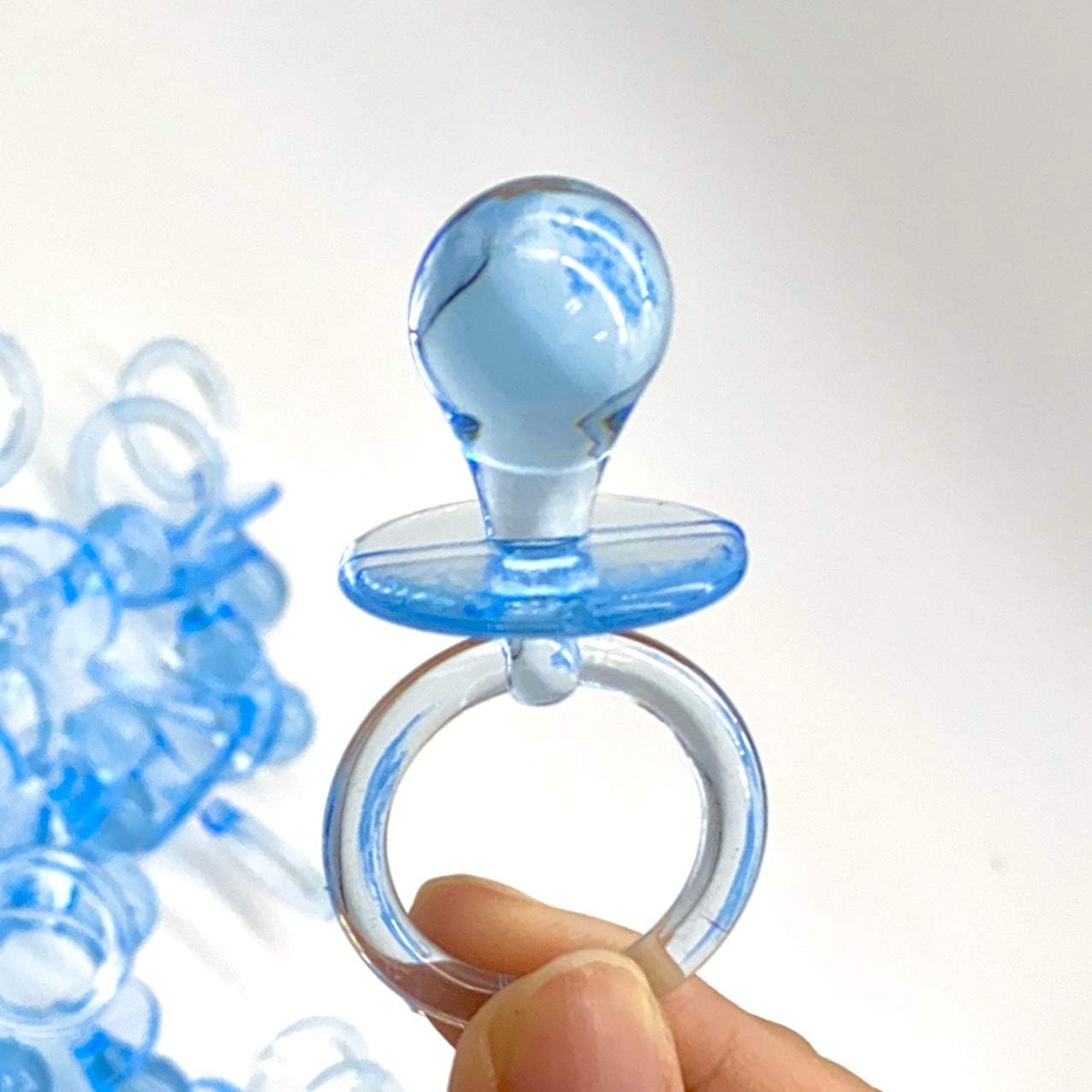 Amazon.com : 36 Pieces It's a Boy Baby Shower Pacifiers Necklace ...