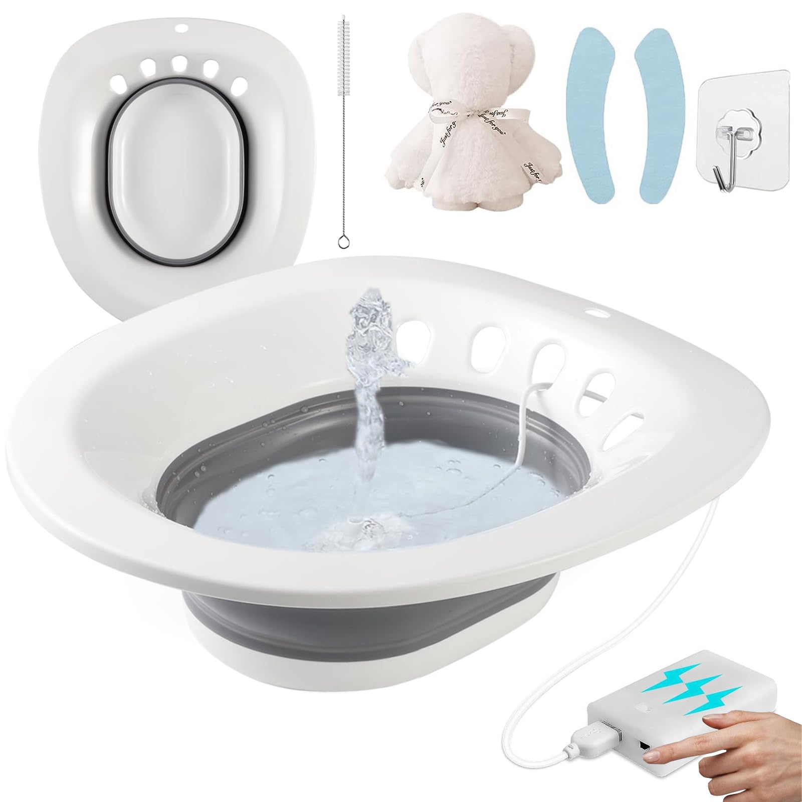 Snapklik.com : Sitz Bath, Electric Sitz Bath For Hemorrhoids And ...