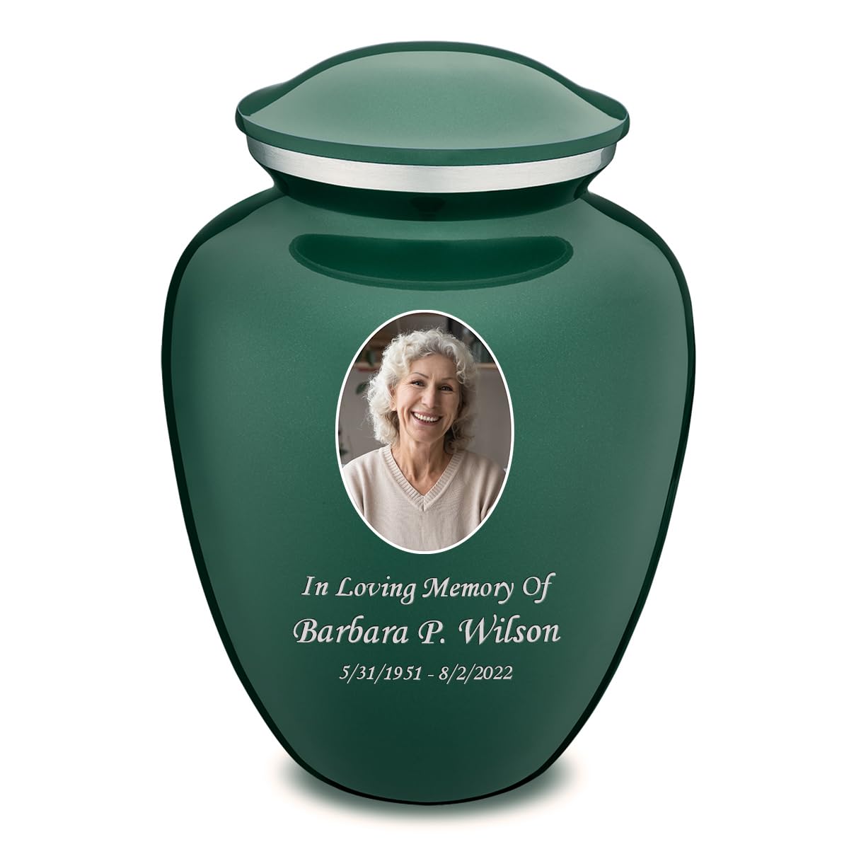 Amazon.com: GetUrns Embrace - Personalized Adult Picture Urn for Human ...