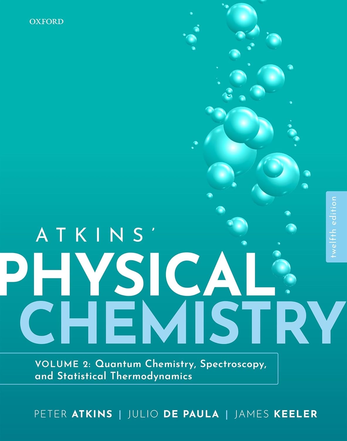 Atkins Physical Chemistry V2: Atkins, Fellow Peter, de Paula, Professor ...