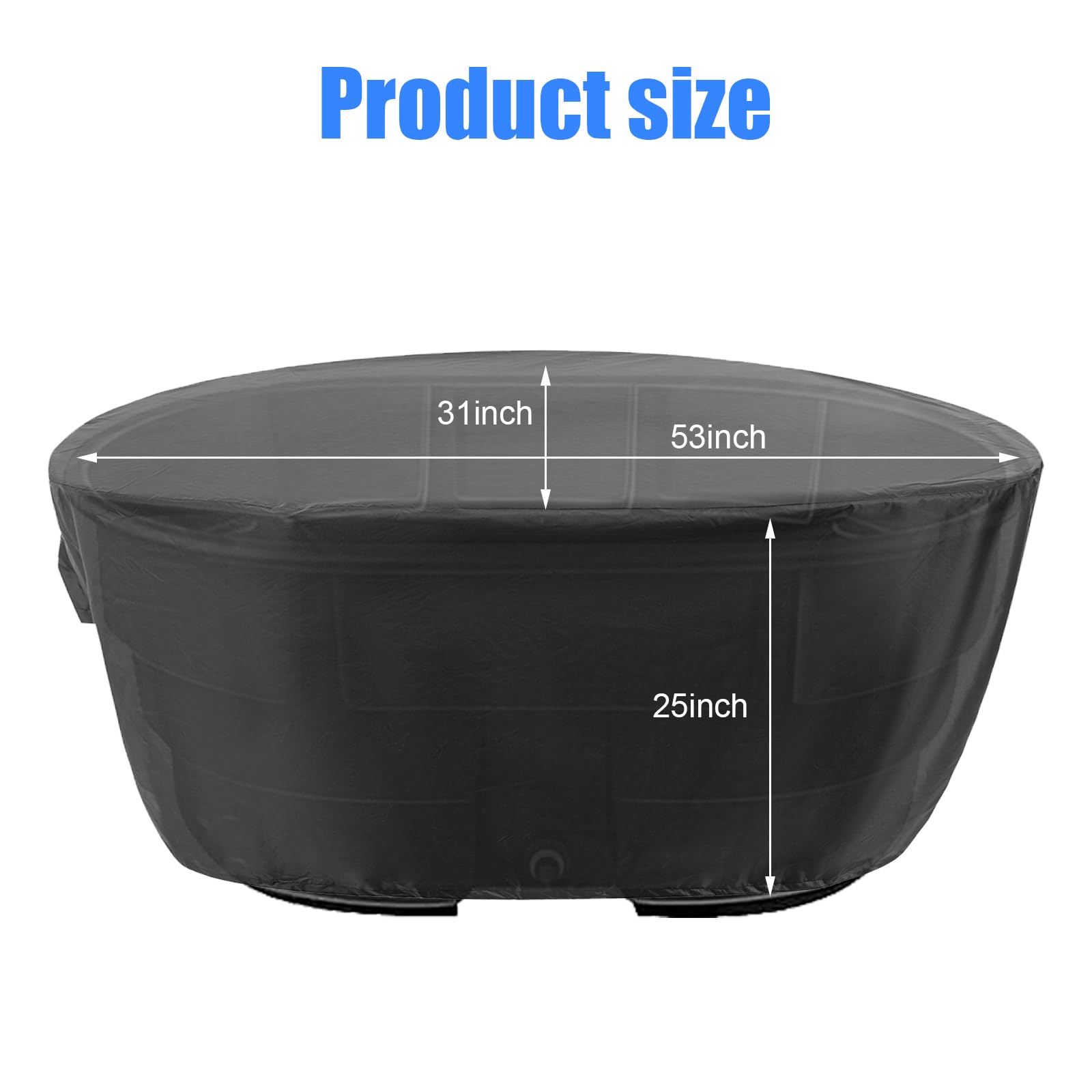 Snapklik.com : Yxmeiguo 100 Gallon Waterproof Stock Tank Cover