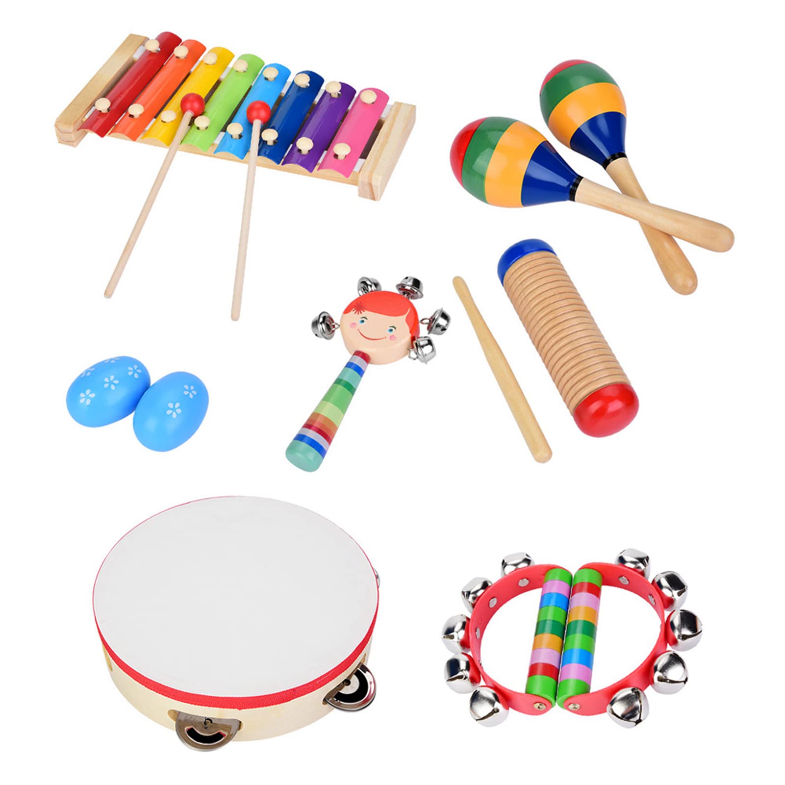 VGEBY 13 Piezas de Instrumentos Musicales para Niños, Instrumentos ...