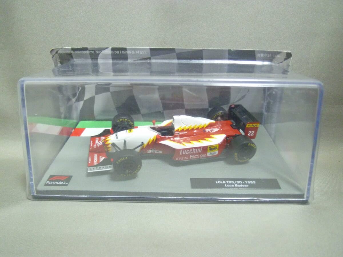 Amazon.co.jp: 1/43 スクーデリア イタリア フェラーリ ローラ T93/30 L.バドエル 1993 F1マシンコレクション ...