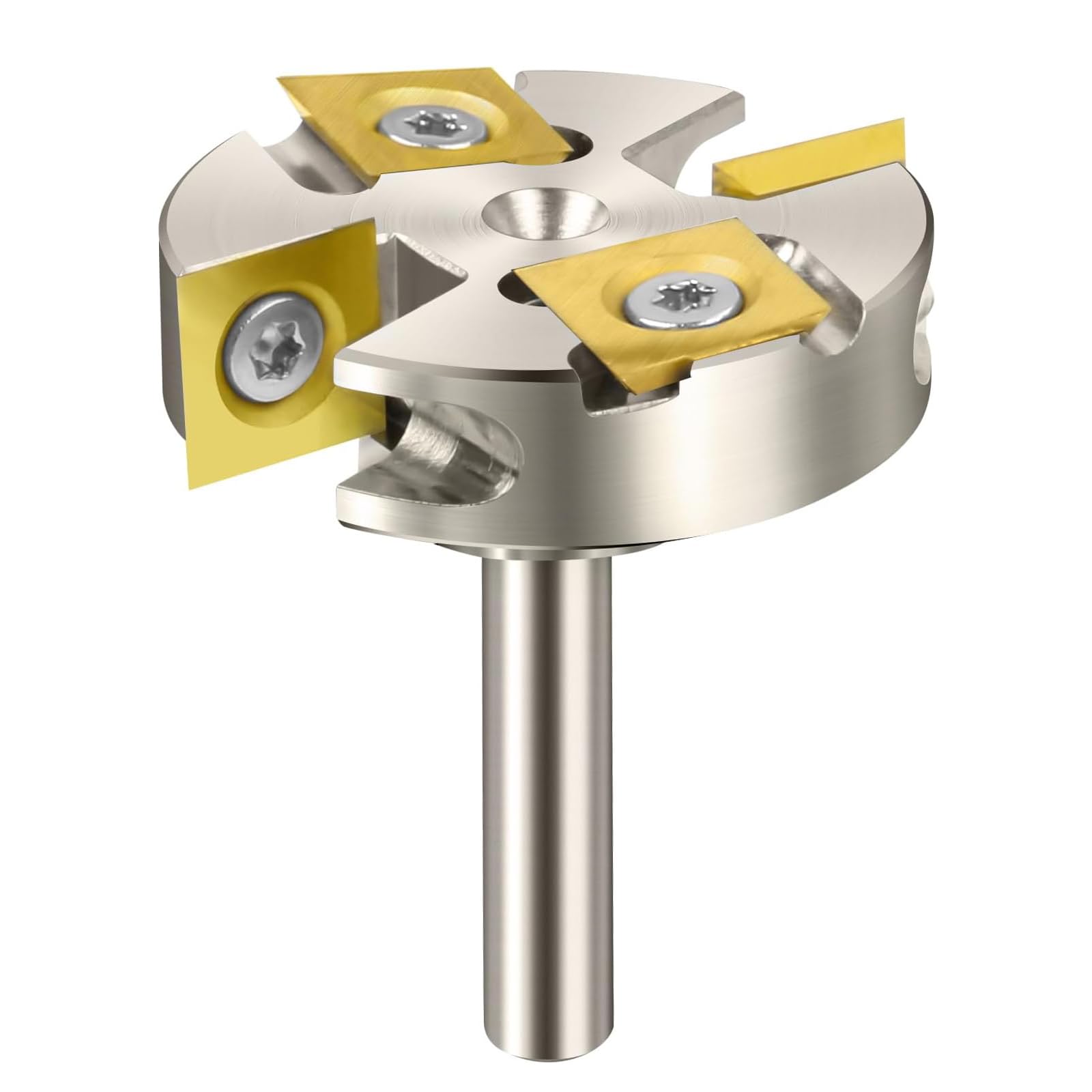 2 Inch Planer Bit CNC Spoilboard Surfacing Router Bits, 1/2 Inch Shank ...