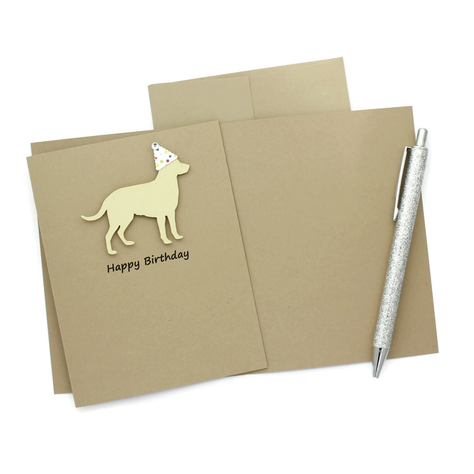 Snapklik.com : Yellow Labrador Retriever Birthday Cards Pack Of 10 ...