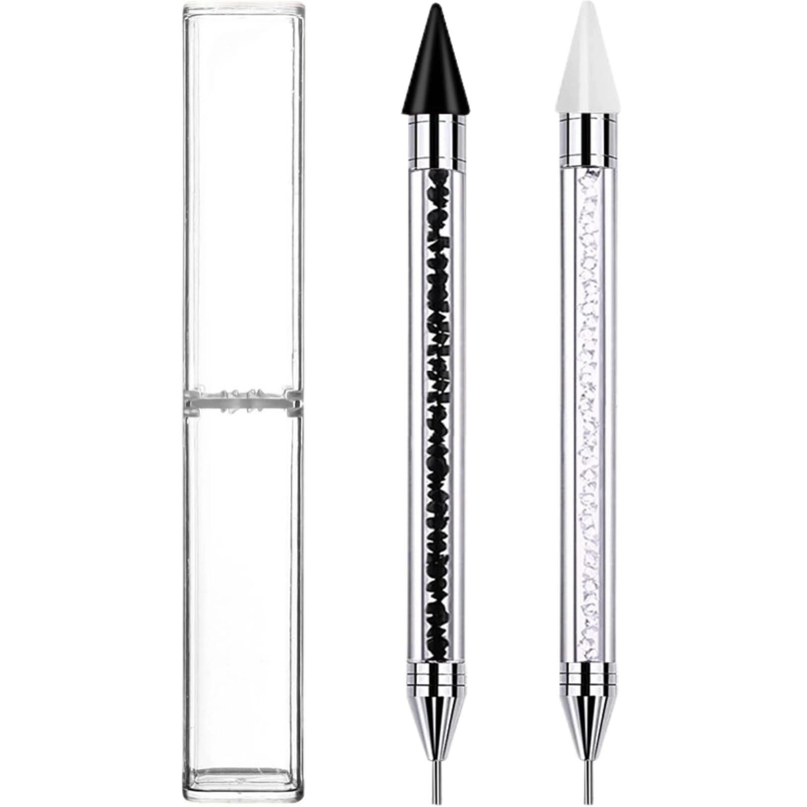 Amazon.com: Rhinestone Picker Tool Dotting Pen, 2 Pack Wax Pencil for ...