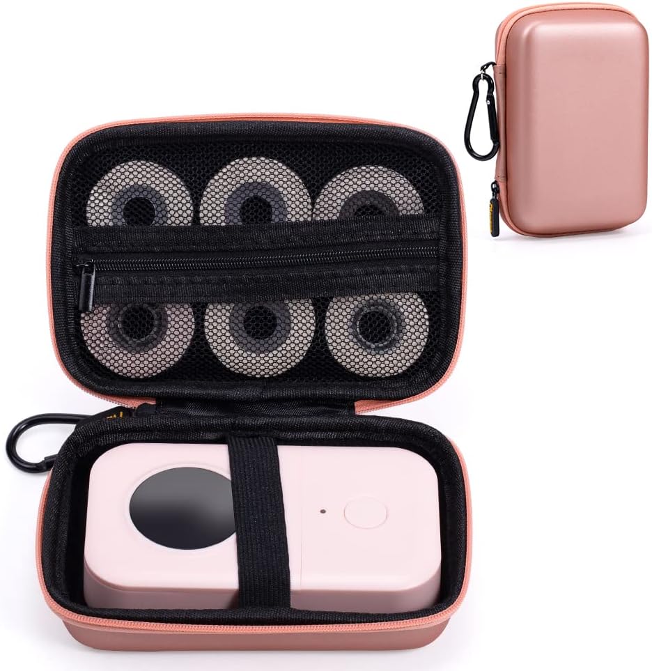 Amazon.com : Phomemo D30 Label Maker Machine with case and 1 roll Label ...