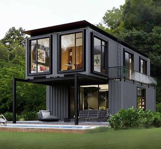 Amazon.com: Prefab House Kit, Portable Home Container, Foldable Cabin ...